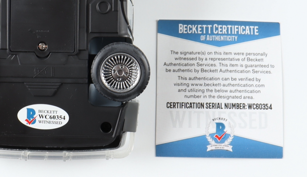 Christopher Lloyd Signed "Back to the Future II" DeLorean Time Machine ...