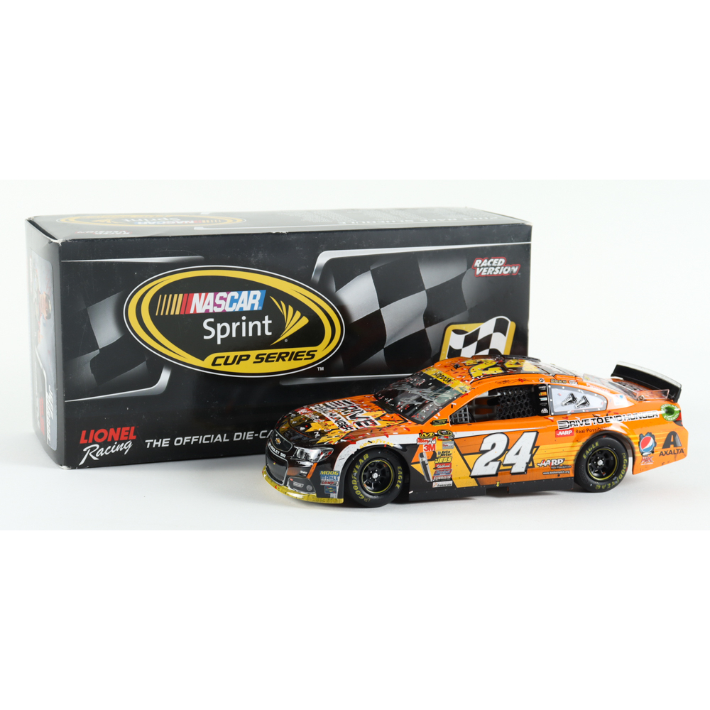 Jeff Gordon Signed LE NASCAR #24 Hunger Awareness Dover Win 2014 SS 1: ...