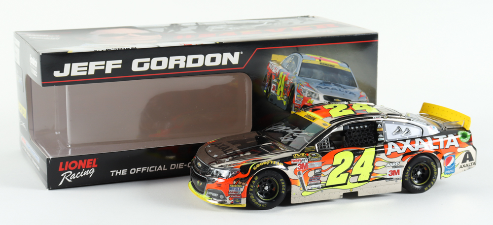 Jeff Gordon Signed LE NASCAR #24 Axalta Homestead - Race Version - ARC ...