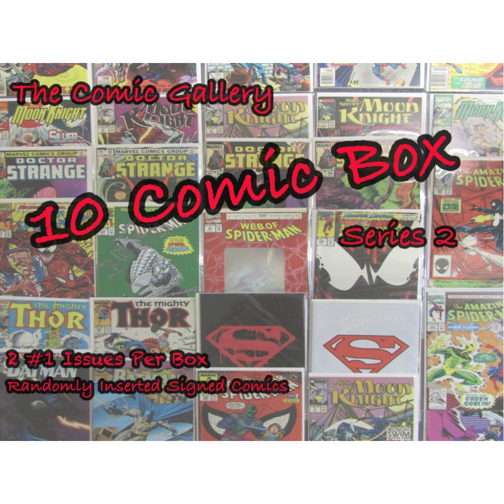 The Comic Gallery 10 Comic Box Series 2 | Pristine Auction