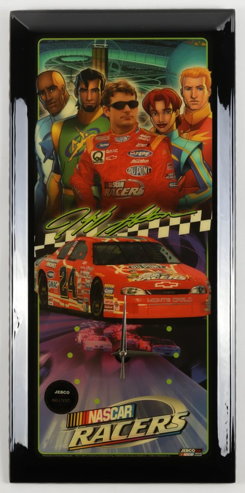 Jeff Gordon LE NASCAR 11x23 Clock | Pristine Auction