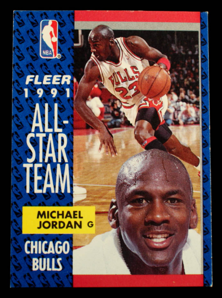 Michael Jordan 1991-92 Fleer #211 AS | Pristine Auction