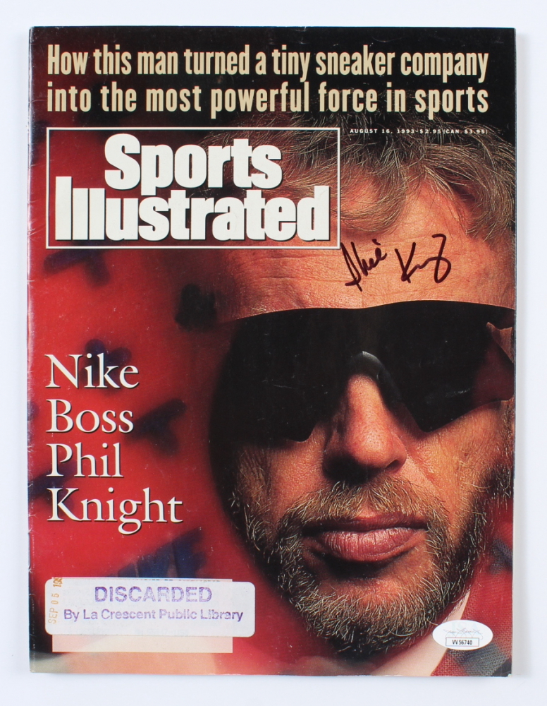 Phil Knight Signed 1993 Sports Illustrated Magazine (JSA) | Pristine ...