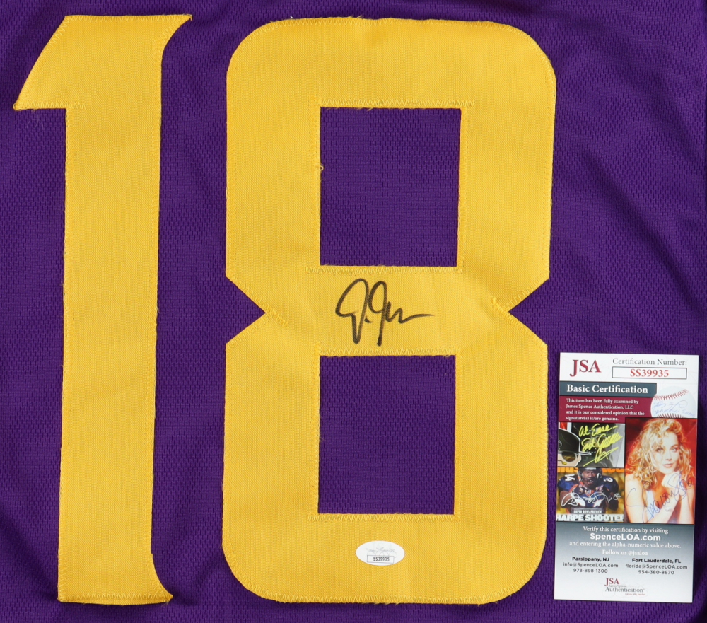 Justin Jefferson Signed Jersey (JSA) | Pristine Auction