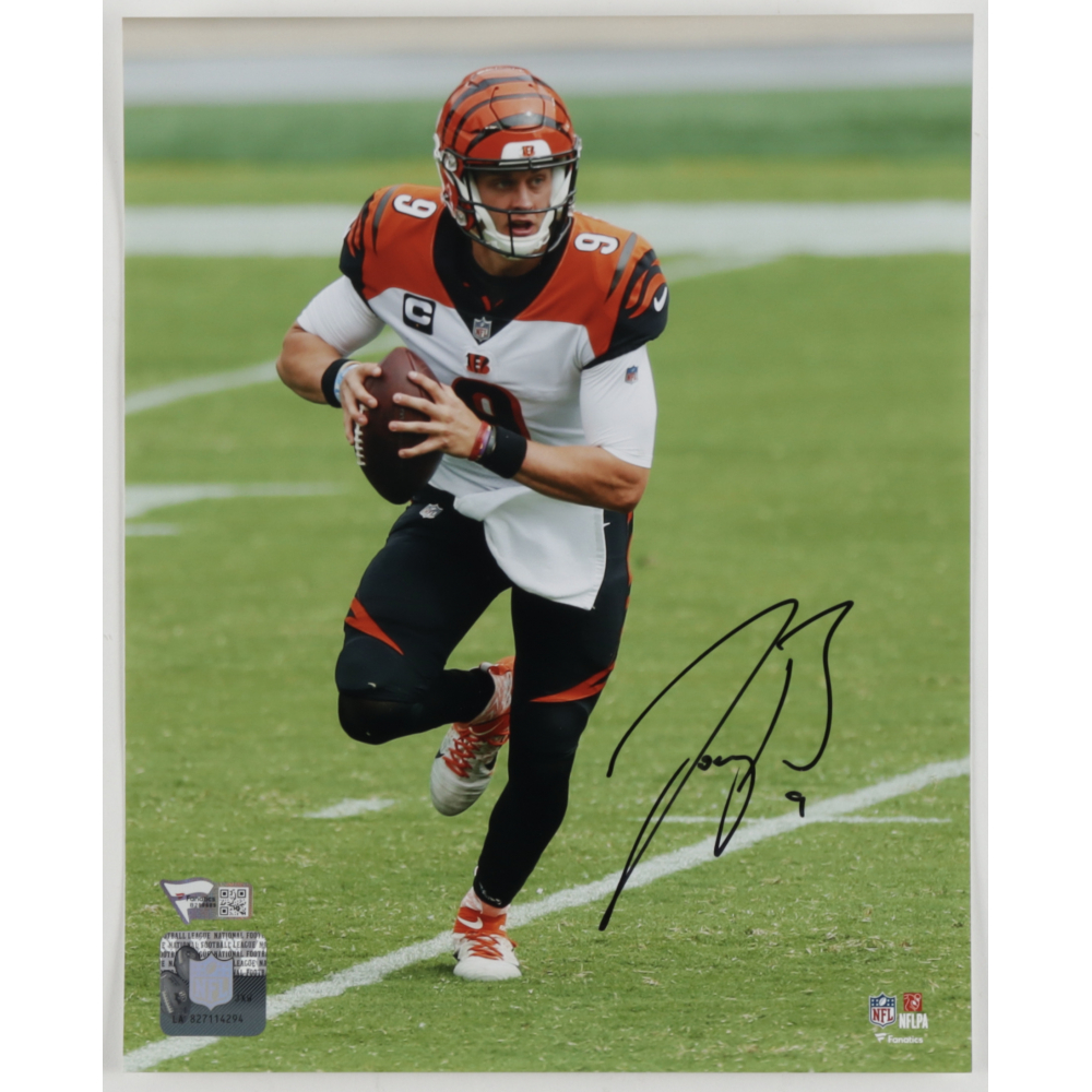 Joe Burrow Signed Bengals 8x10 Photo (Fanatics) | Pristine Auction