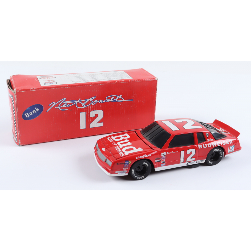 Neil Bonnett NASCAR #12 Budweiser 1994 Sport Aerocoupe Car Bank - 1:24 ...