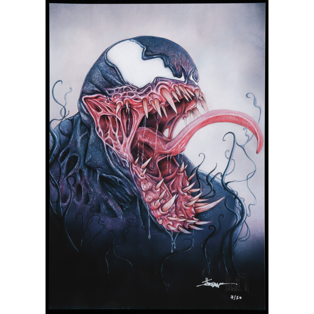 Thang Nguyen - Venom - Marvel Comics - 8x12 Signed Limited Edition ...