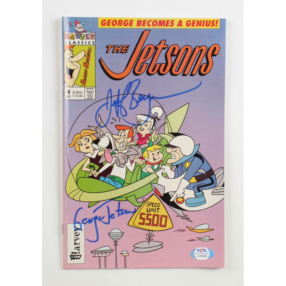 Jeff Bergman Signed 1993 "The Jetsons" Issue #2 Harvey Comic Book ...