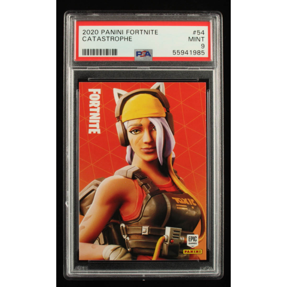 Catastrophe 2020 Fortnite Series 2 #54 R (PSA 9) | Pristine Auction