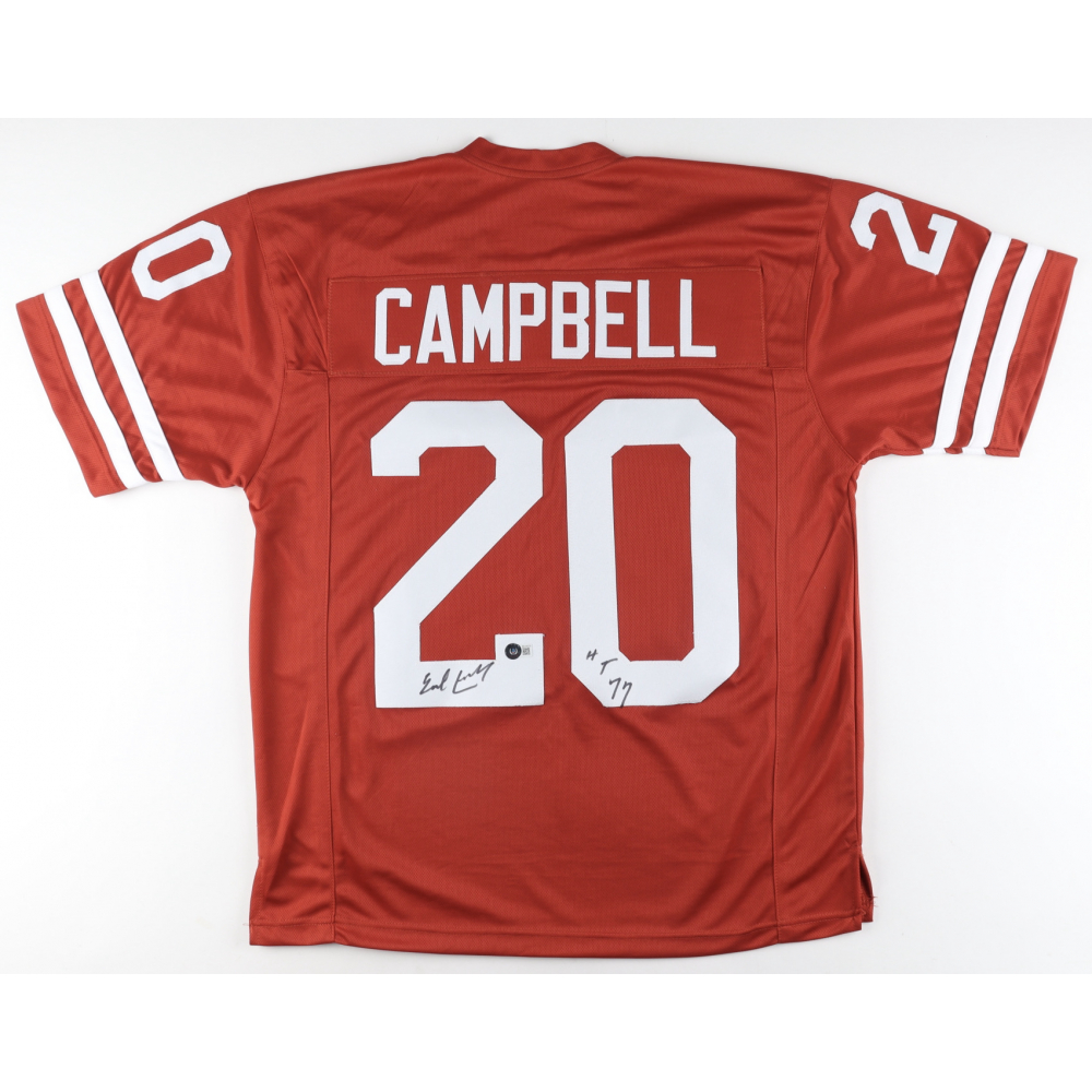 Earl Campbell Signed Jersey Inscribed "HT 77" (Beckett) | Pristine Auction