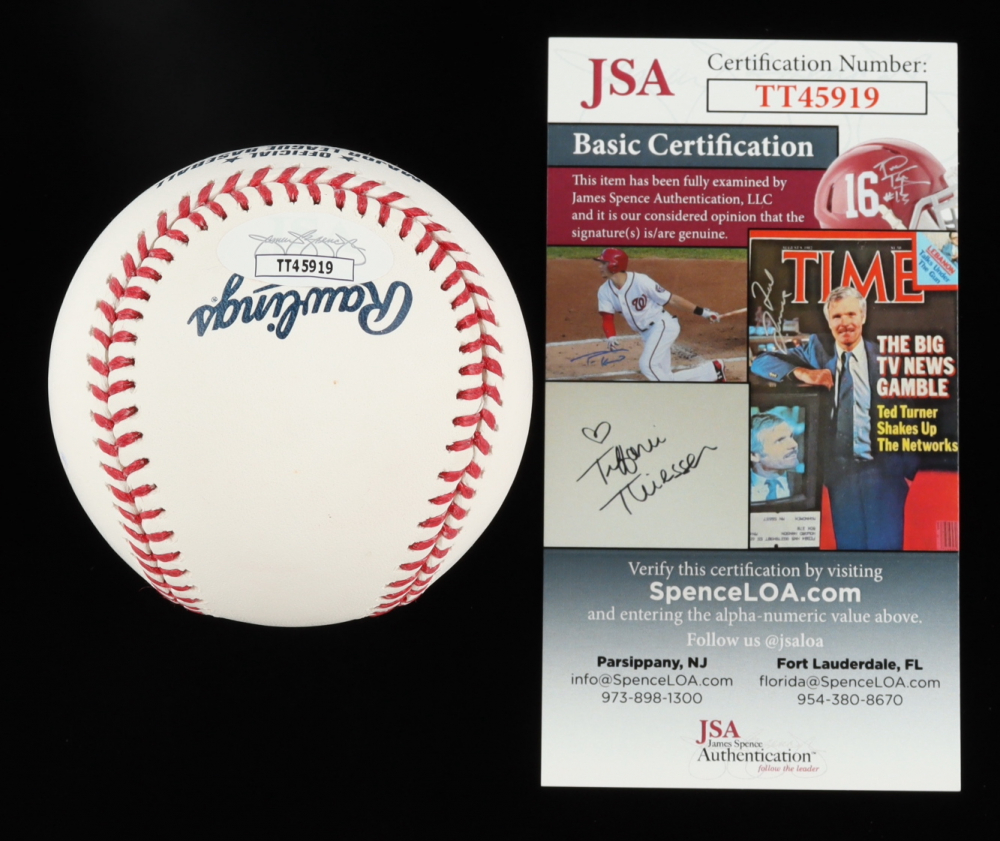 Bo Naylor Signed OML 2021 Future's Game Logo Baseball (JSA) | Pristine ...
