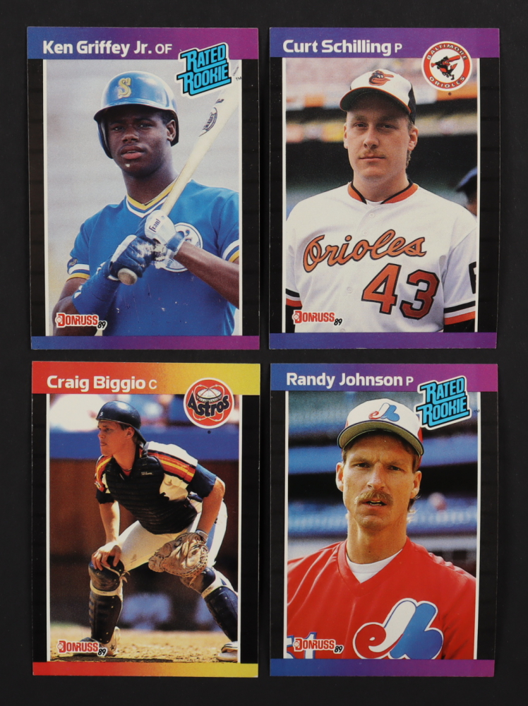 1989 Donruss Baseball Complete Set of (660) Cards with Ken Griffey Jr ...