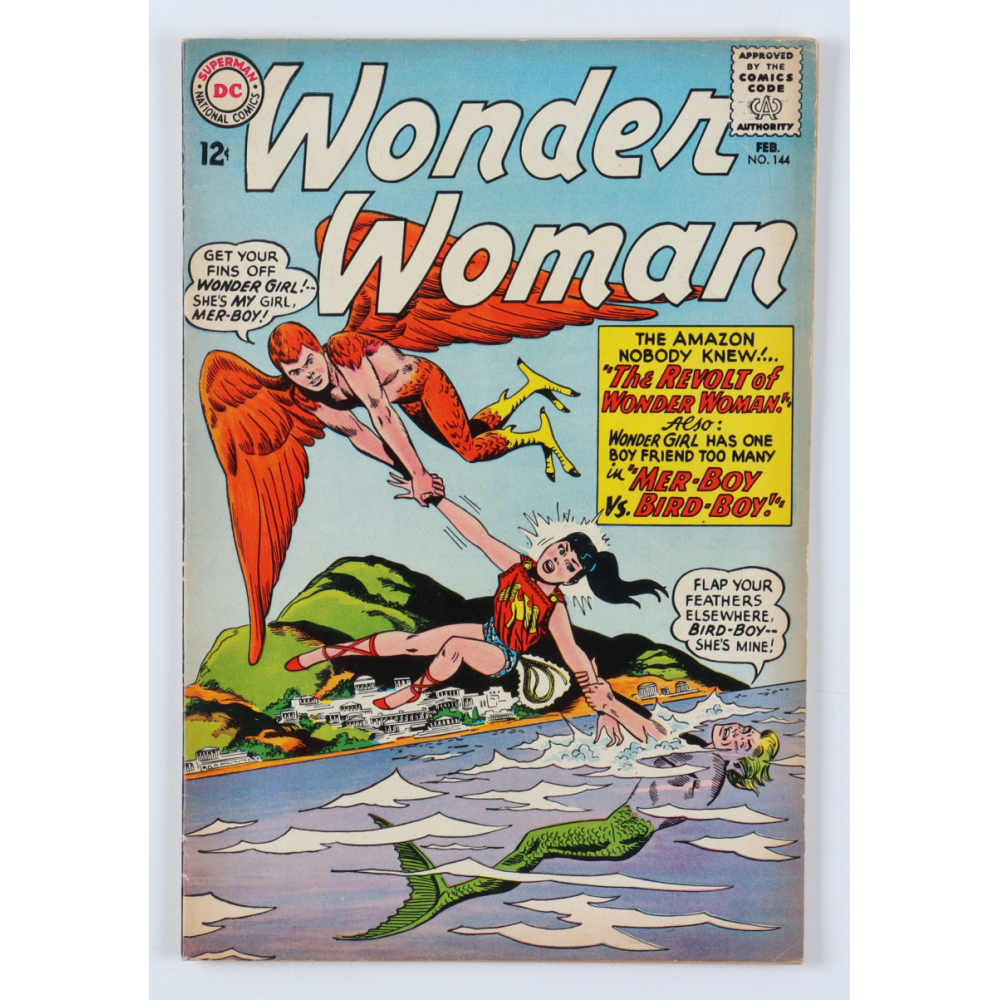 1964 "Wonder Woman" Issue #144 DC Comic Book | Pristine Auction
