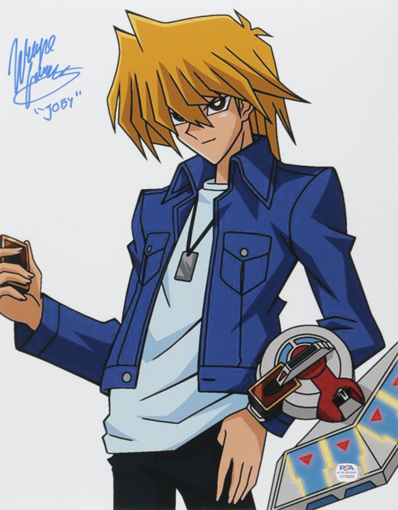 Wayne Grayson Signed "Yu-Gi-Oh! Duel Monsters" 11x14 Photo Inscribed ...