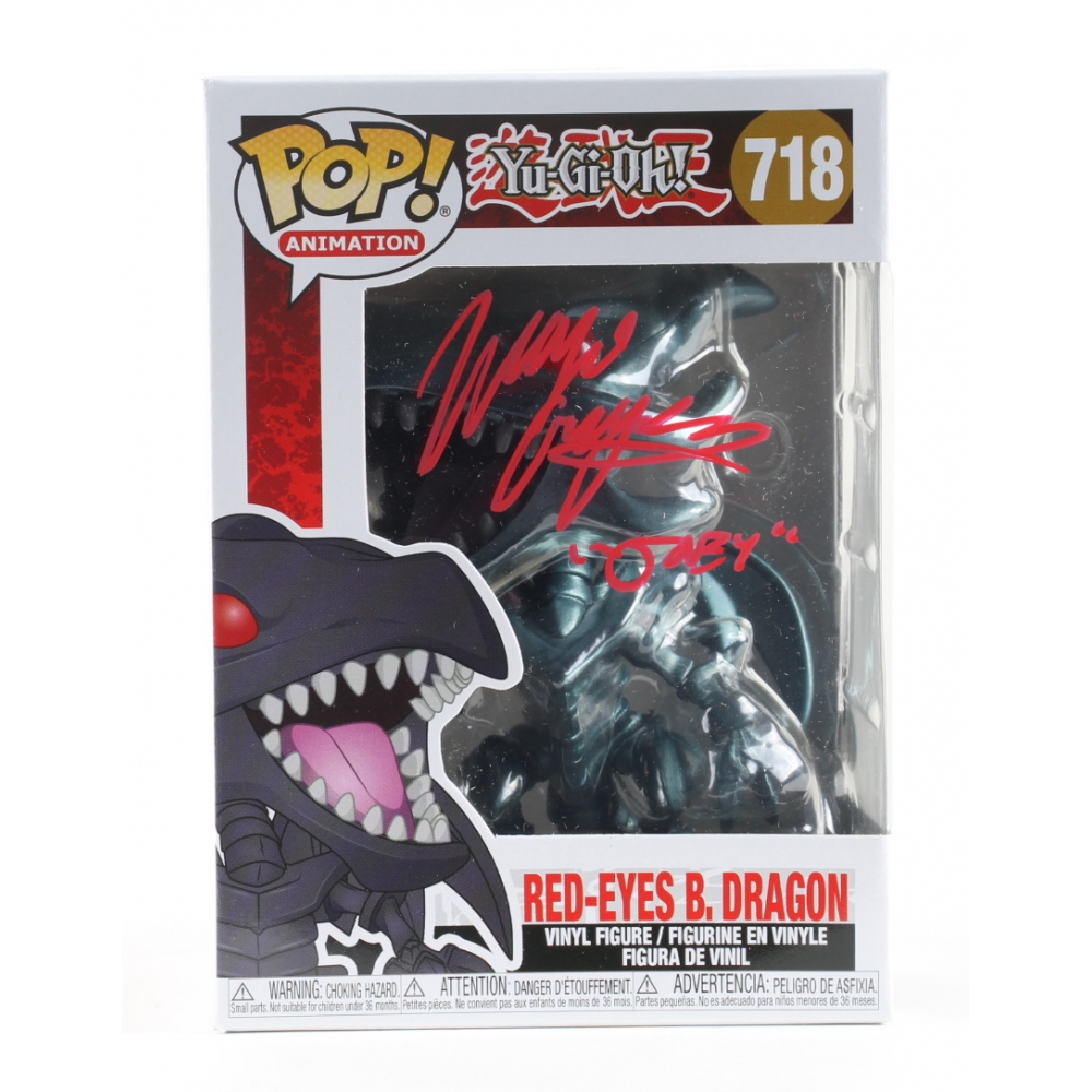 Wayne Grayson Signed "Yu-Gi-Oh!" #718 Red-Eyes B. Dragon Funko Pop ...
