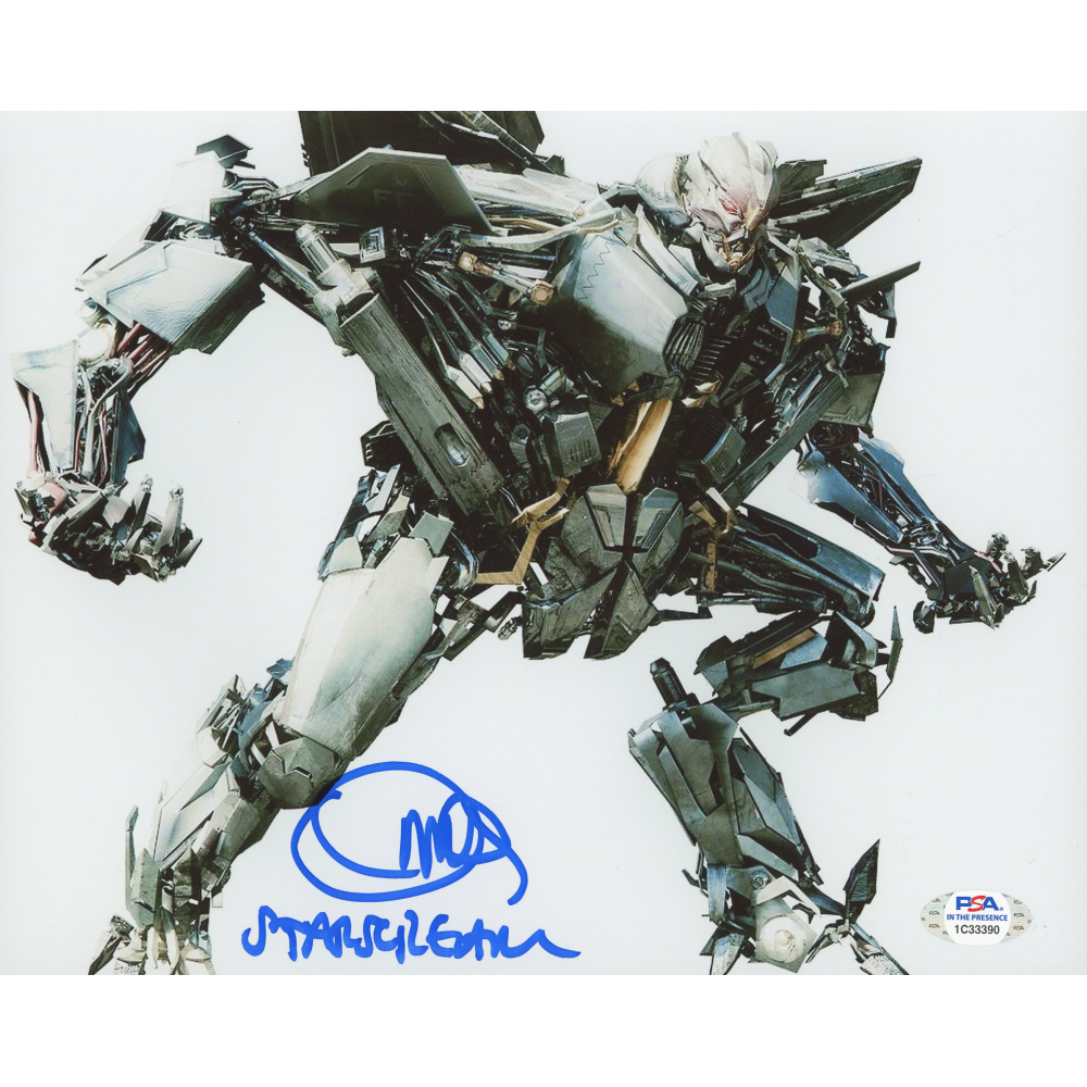 Charlie Adler Signed "Transformers" 8x10 Photo Inscribed "Starscream ...