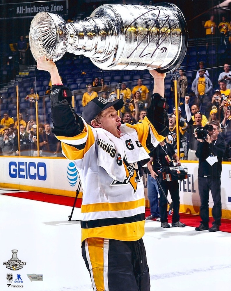 Jake Guentzel Signed Penguins 16x20 Photo (Fanatics) | Pristine Auction