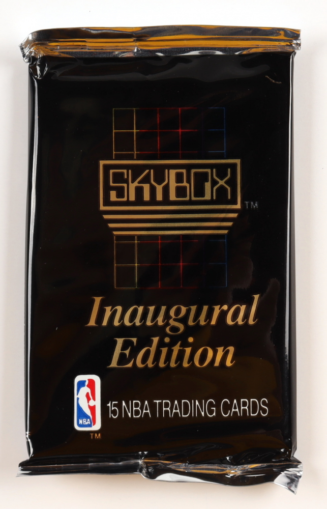 1990 SkyBox Inaugural Edition Basketball Wax Pack with (15) Cards ...