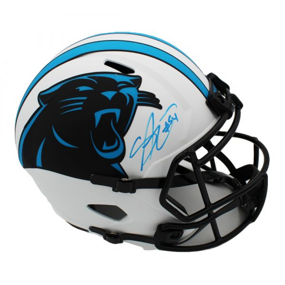 Shaq Thompson Signed Panthers Full-Size Lunar Eclipse Alternate Speed ...