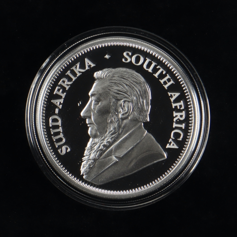 2021 South Africa Krugerrand Proof 1 Oz. Silver 1 Rand Coin with ...