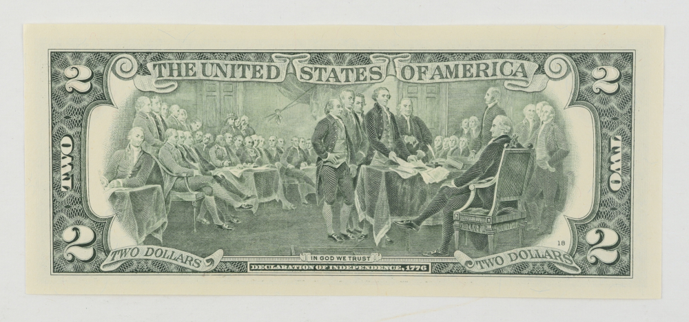 $2 Two Dollar Hologram Bank Note | Pristine Auction