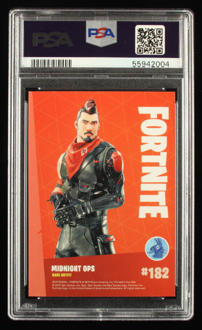Midnight Ops 2019 Fortnite Series 1 #182 R (PSA 9) | Pristine Auction