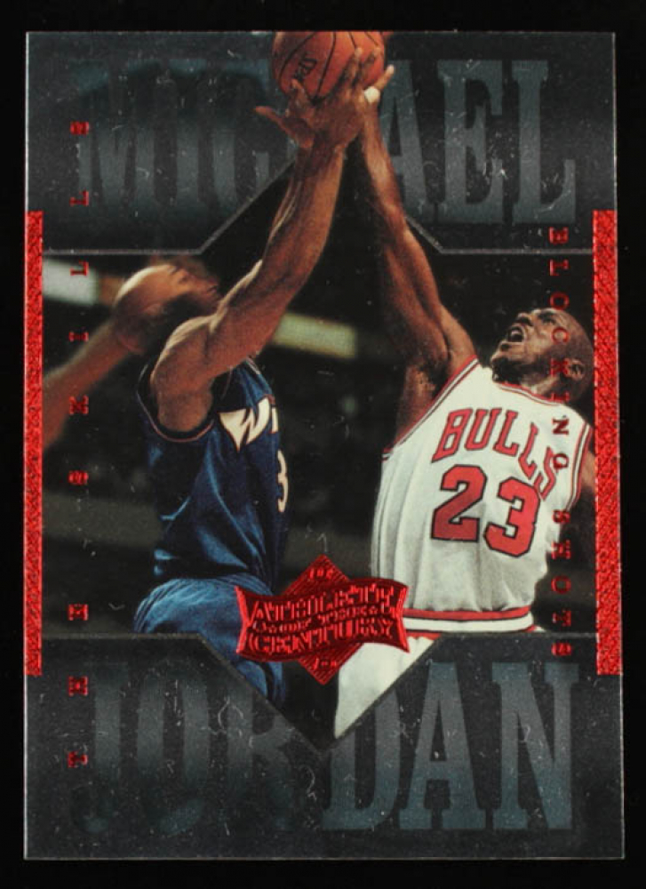 Michael Jordan 1999 Upper Deck Michael Jordan Athlete of the Century #4 ...