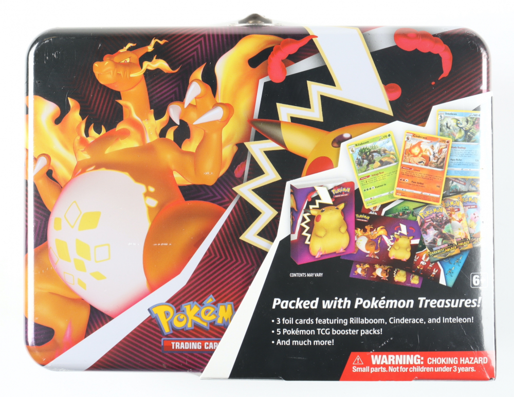 Pokemon TCG: Fall 2020 Collector's Chest Charizard & Pikachu Tin Set ...