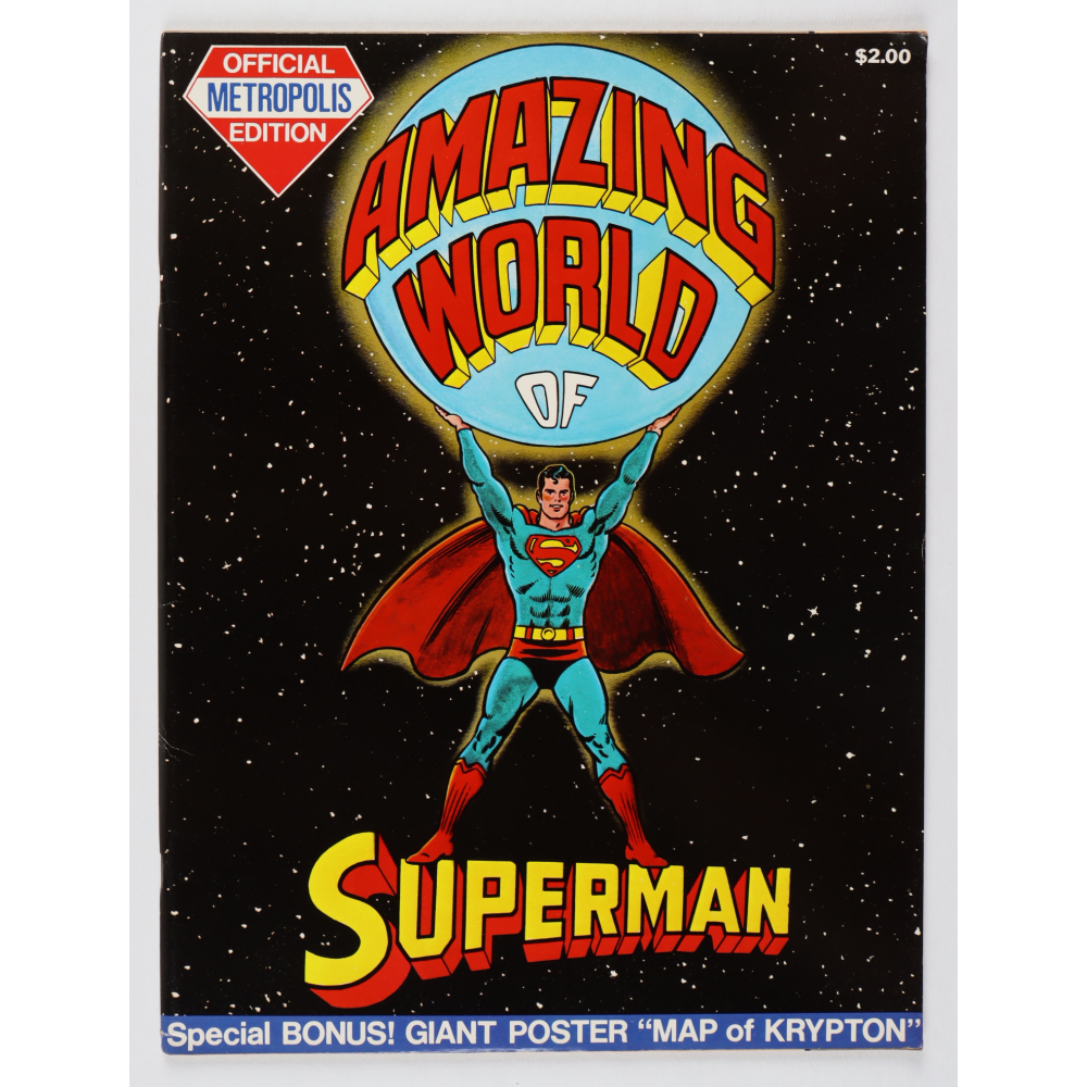 1973 "Amazing World Of Superman" Metropolis Edition Comic Book ...
