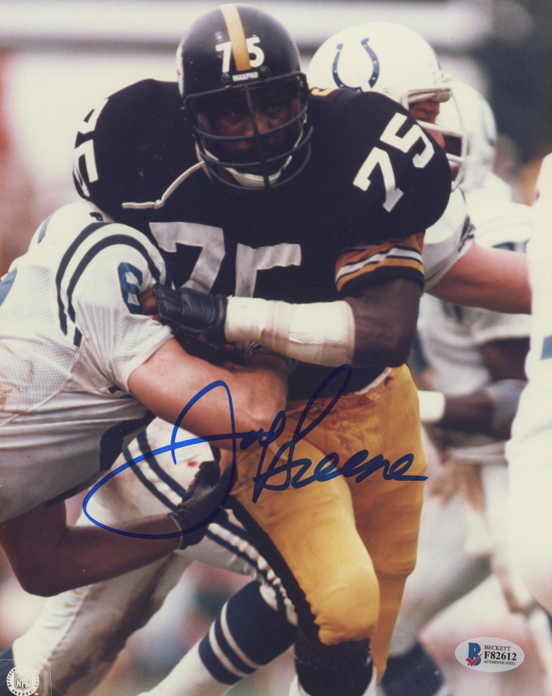 Joe Greene Signed Steelers 8x10 Photo (Beckett) | Pristine Auction