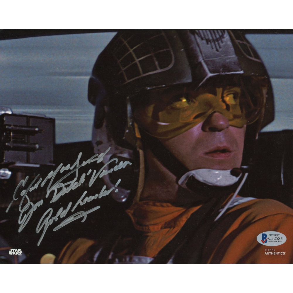 Angus MacInnes Signed "Star Wars" 8x10 Photo Inscribed "Gold Leader ...