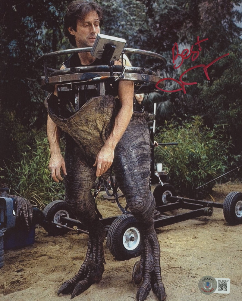 John Rosengrant Signed "Jurassic Park" 8x10 Photo Inscribed "Best ...