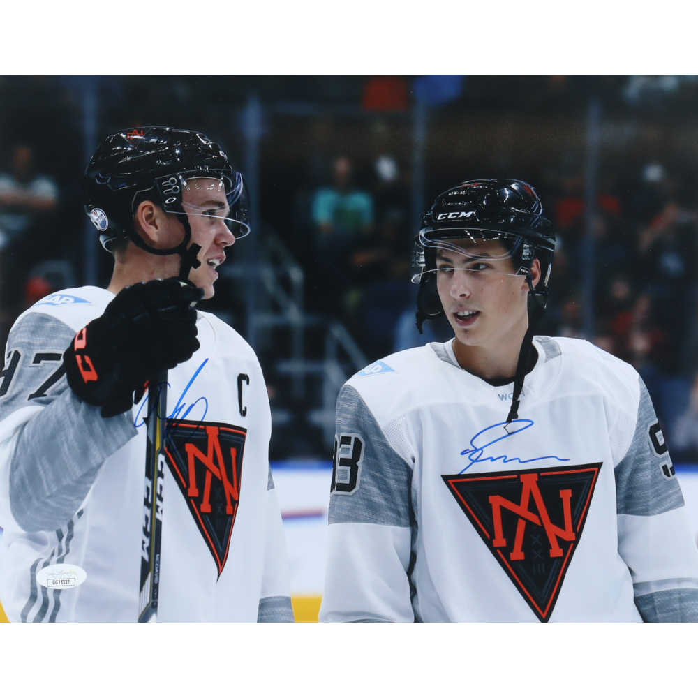 Connor McDavid & Ryan Nugent-Hopkins Signed 11x14 Photo (JSA ...