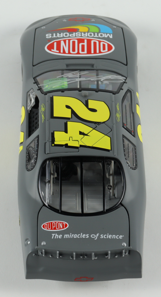 Jeff Gordon Signed LE NASCAR #24 DuPont / Test Car / Crew Chief ...