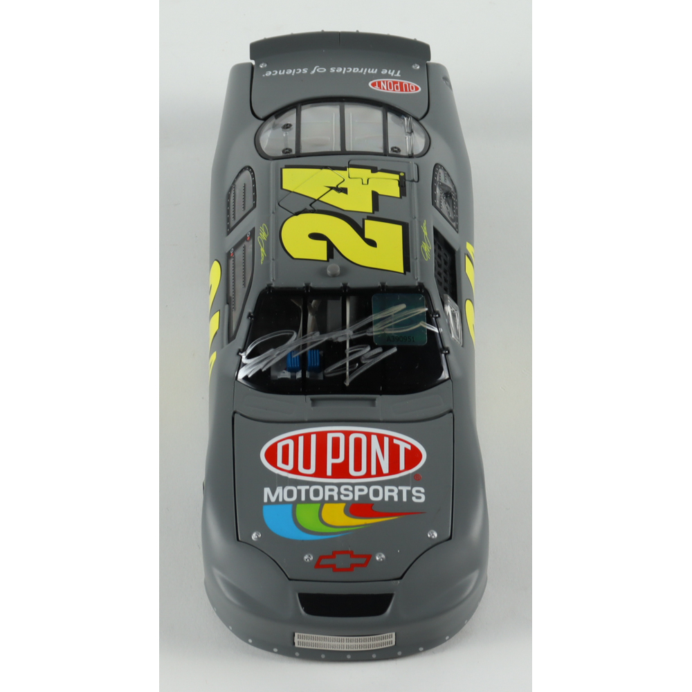 Jeff Gordon Signed LE NASCAR #24 DuPont / Test Car / Crew Chief ...