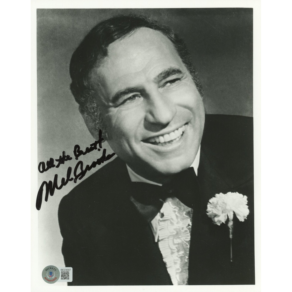 Mel Brooks Signed 8x10 Photo Inscribed "All the Best" (Beckett ...