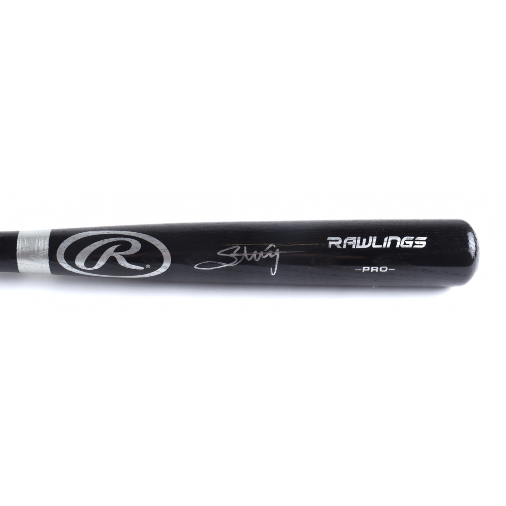 Steve "Sting" Borden Signed Rawlings Pro Baseball Bat (JSA) | Pristine ...