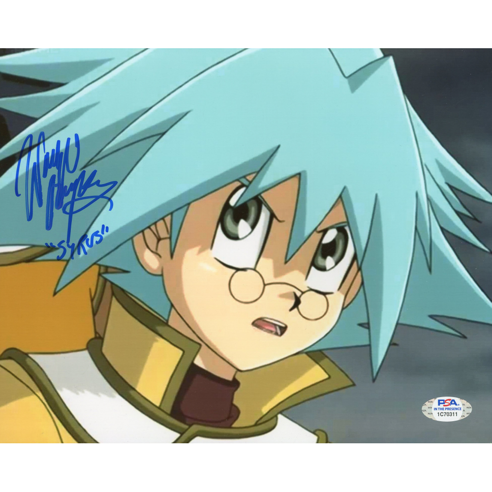 Wayne Grayson Signed "Yu-Gi-Oh GX" 8x10 Photo Inscribed "Syrus" (PSA ...