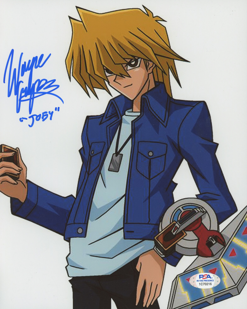 Wayne Grayson Signed "Yu-Gi-Oh" 8x10 Photo Inscribed "Joey" (PSA ...