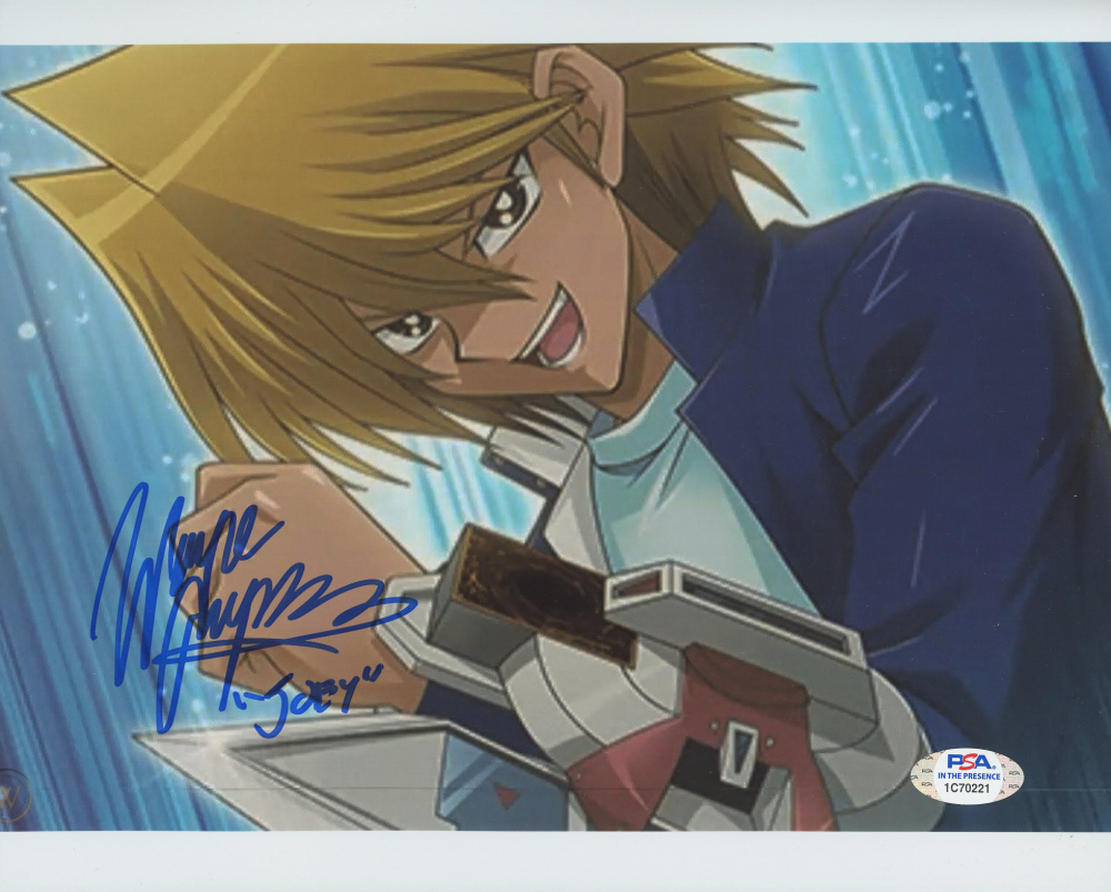 Wayne Grayson Signed "Yu-Gi-Oh" 8x10 Photo Inscribed "Joey" (PSA ...