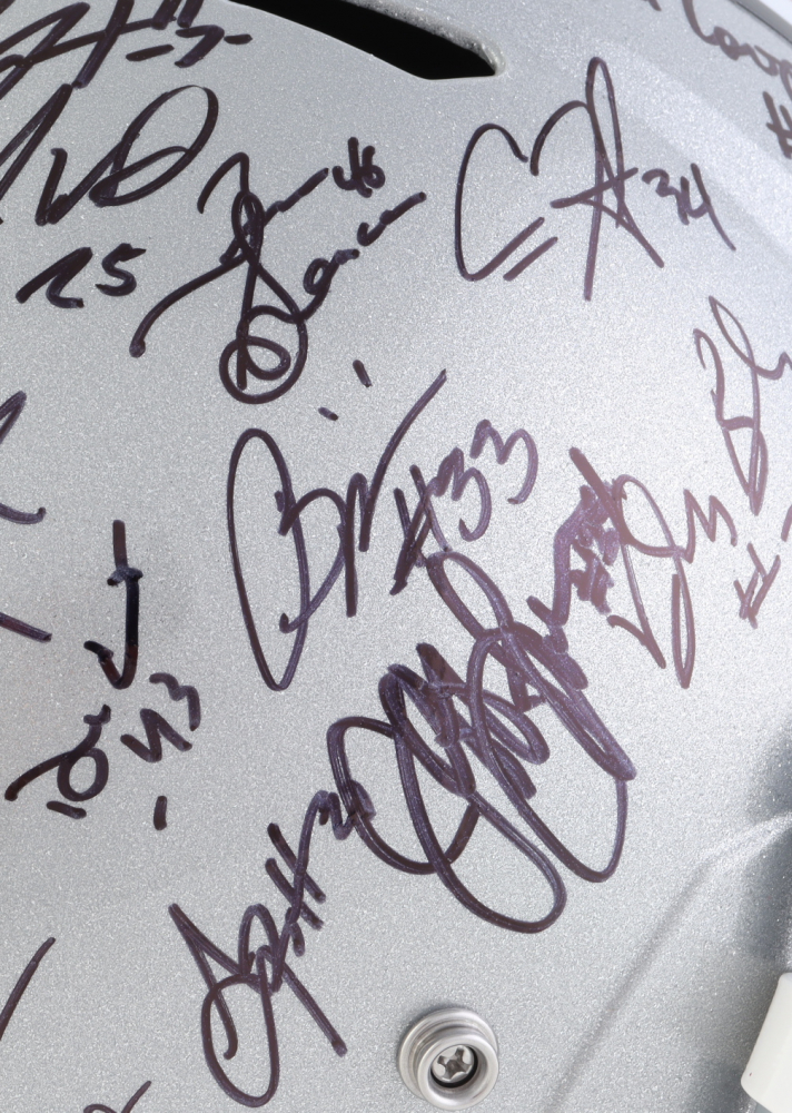 Ohio State Buckeyes Full-Size Speed Helmet Signed by (23) with Tim ...