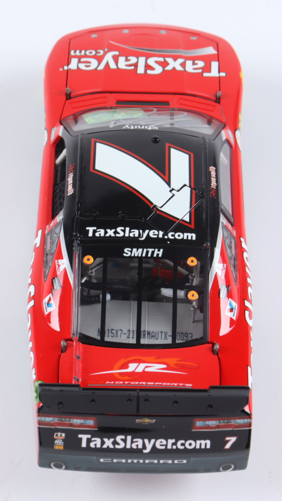 Reagan Smith Signed NASCAR #7 LE TaxSlayer 2015 Camaro - 1:24 Action ...