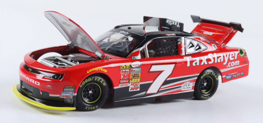 Reagan Smith Signed NASCAR #7 LE TaxSlayer 2015 Camaro - 1:24 Action ...