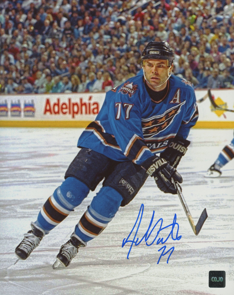 Adam Oates Signed Capitals 8x10 Photo (COJO) | Pristine Auction