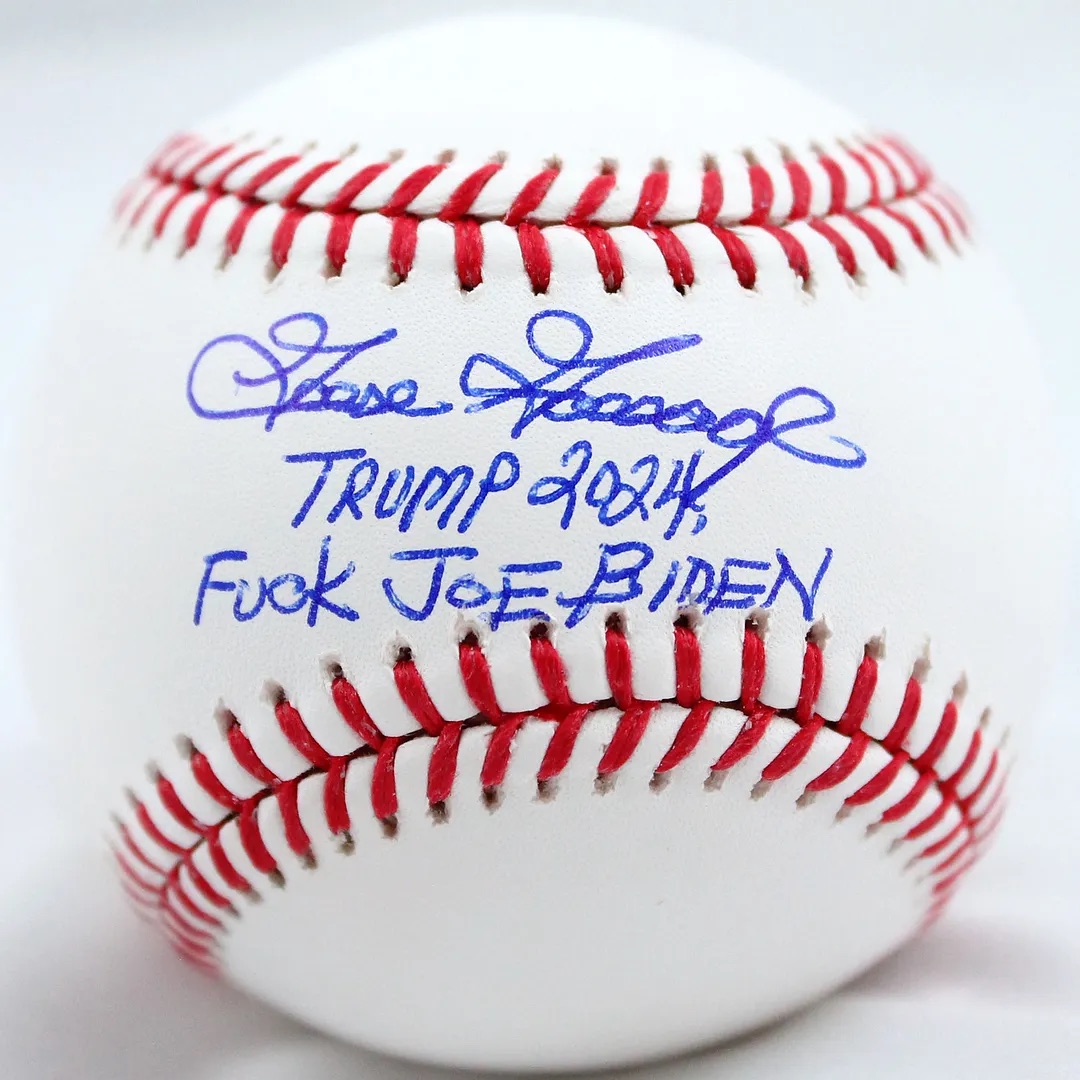 Goose Gossage Signed OML Baseball Inscribed "Trump 2024" & "F*** Joe ...
