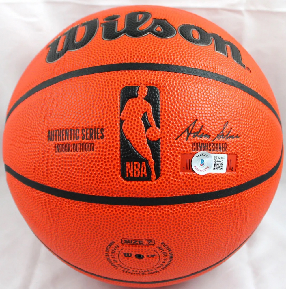 Shawn Kemp Signed NBA Basketball (Beckett) | Pristine Auction