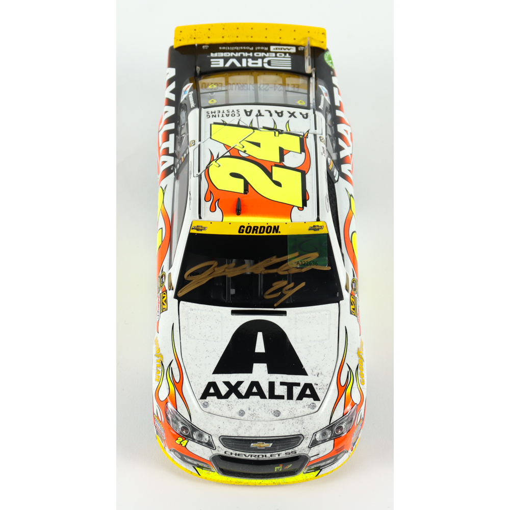 Jeff Gordon Signed LE NASCAR #24 Axalta Homestead Race Version 2015 SS ...