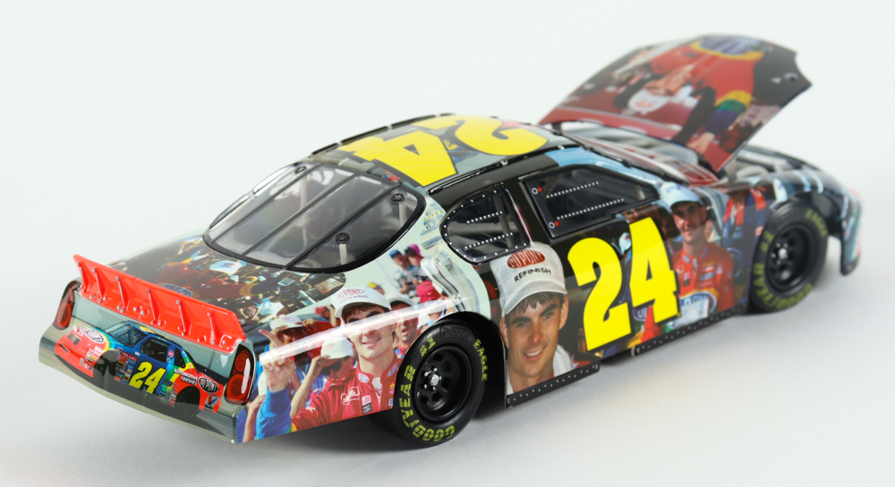 Jeff Gordon LE NASCAR #24 Milestones / 1994 Charlotte Win - 2005 Monte ...