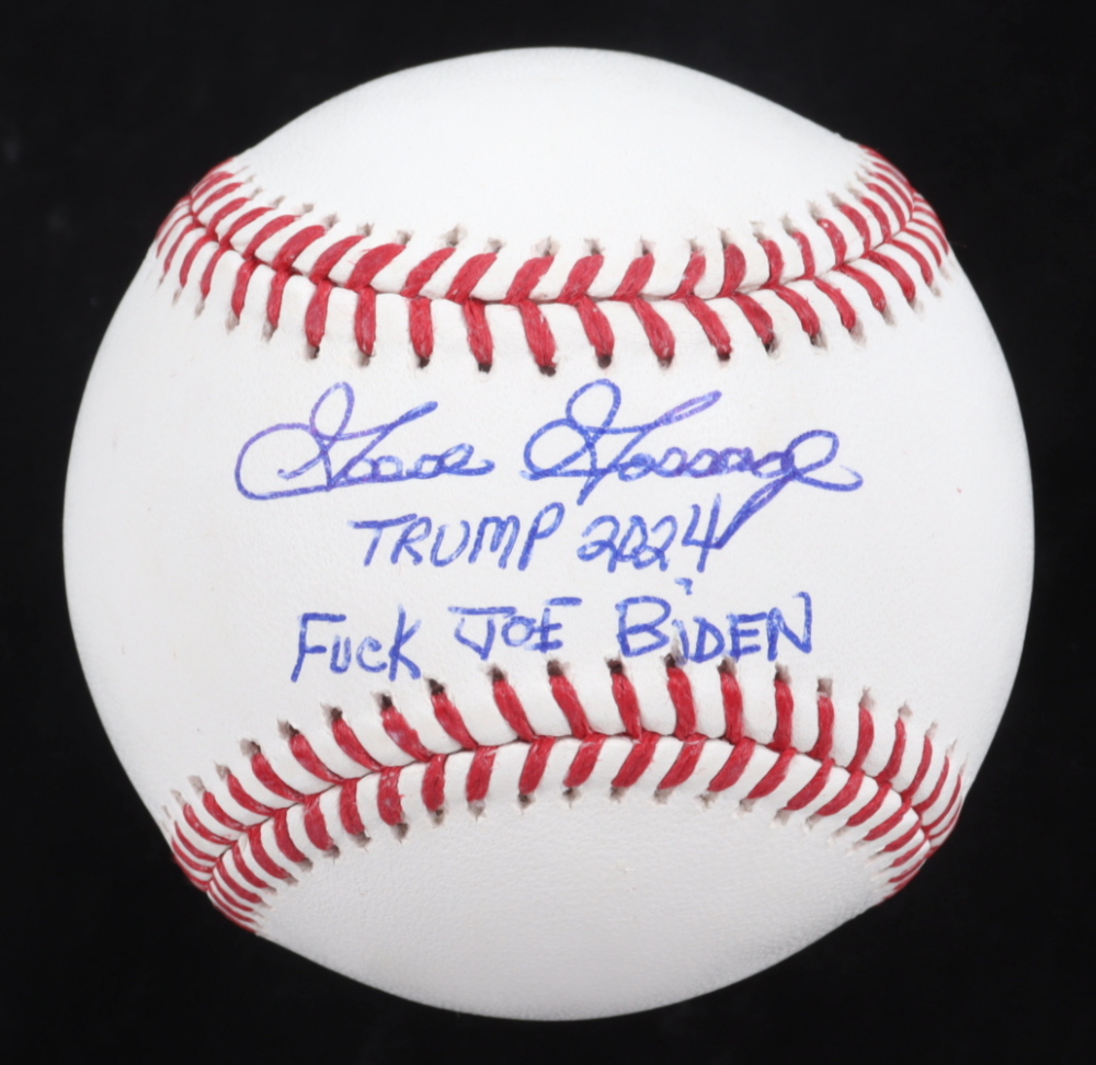 Goose Gossage Signed OML Baseball Inscribed "Trump 2024" & "F*** Joe ...