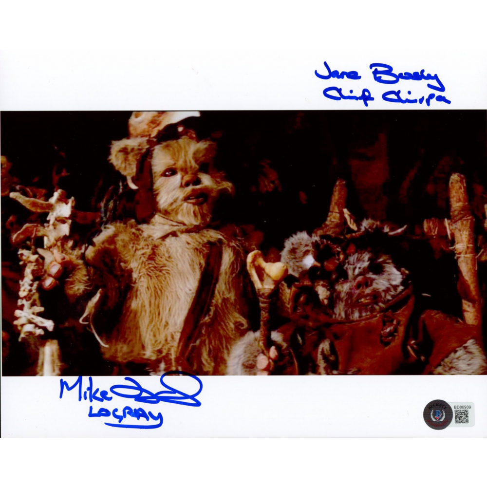 Mike Edmonds & Jane Busby Signed "Star Wars" 8x10 Photo Inscribed ...